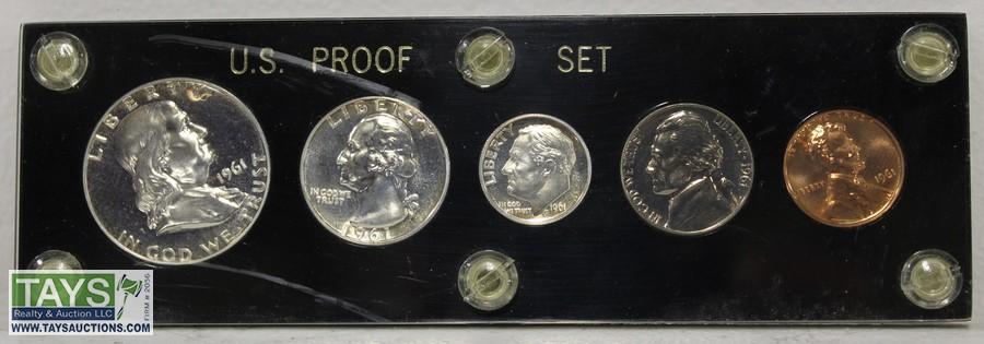 Tays Realty & Auction - Auction: Nov. Coin Auction ITEM: 1961 U.S ...